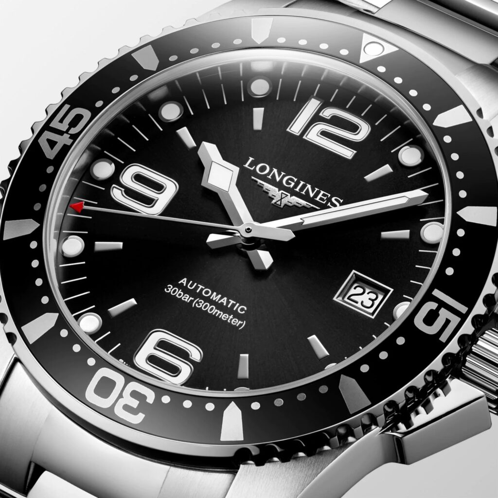 Reloj Longines Hydroconquest 41Mm Negro Automatico - Mery Satt Joyas