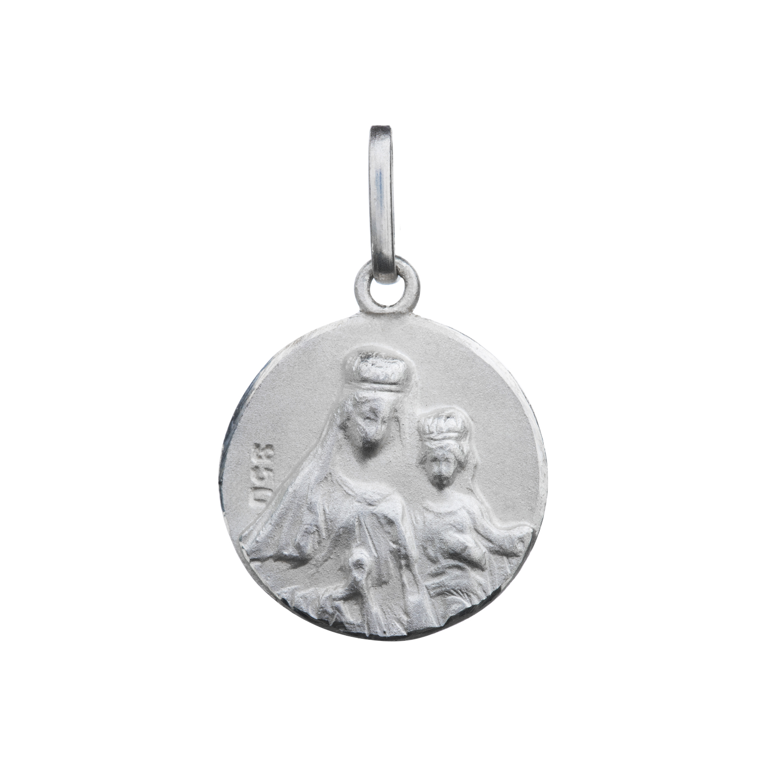 Escapulario Plata Sagrado Corazon 16Mm - Mery Satt Joyas